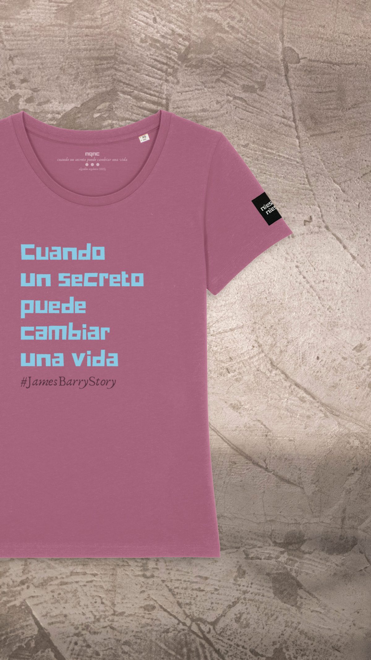 Camiseta Chica James Barry Story – Niesqueniesca Tienda